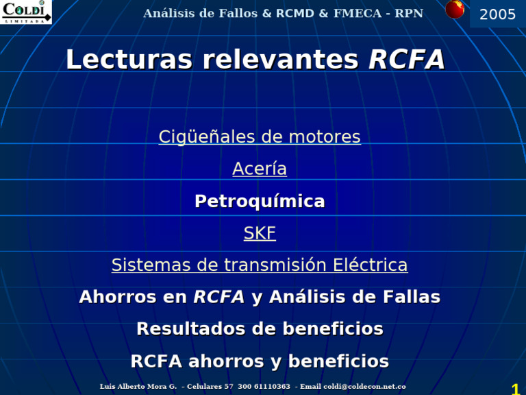 Lecturas RCFA | PDF | Informática | Tecnología