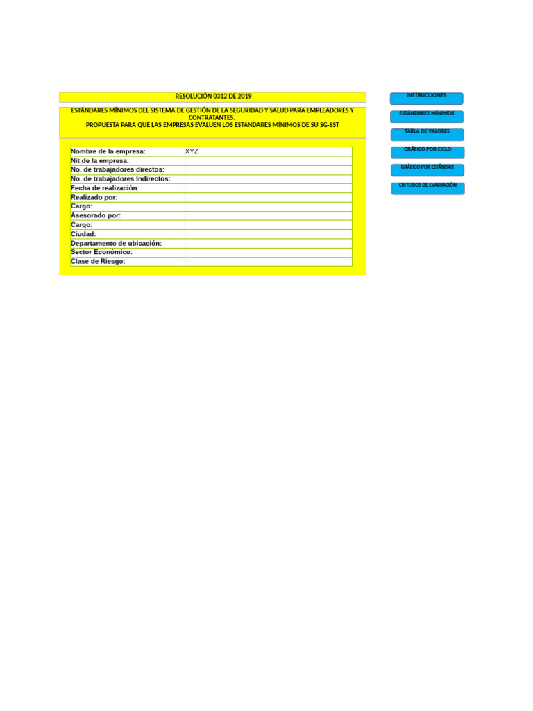 Estándares Mínimos SG-SST para Empresas | PDF | Business | Responsabilidad