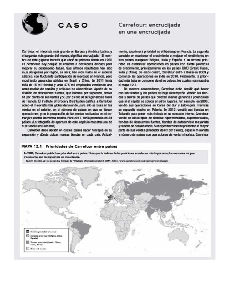Unidad 5 Caso Carrefour | PDF
