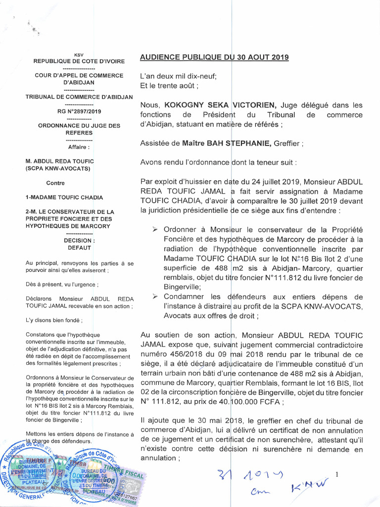 Crosse Et Cachet | PDF