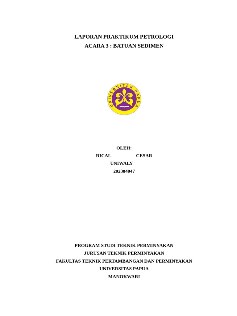 Laprak Sedimen | PDF