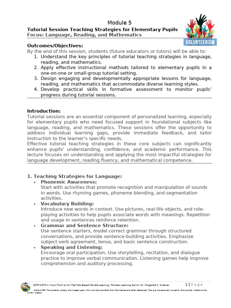 CWTS 1 Module 5 Lecture Notes 2024 | PDF | Trigonometry | Trigonometric ...