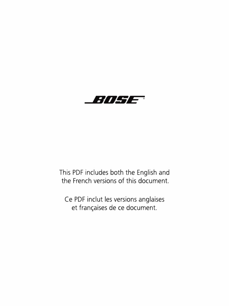 Bose Al8 | PDF | Electromagnetic Interference | Wi Fi
