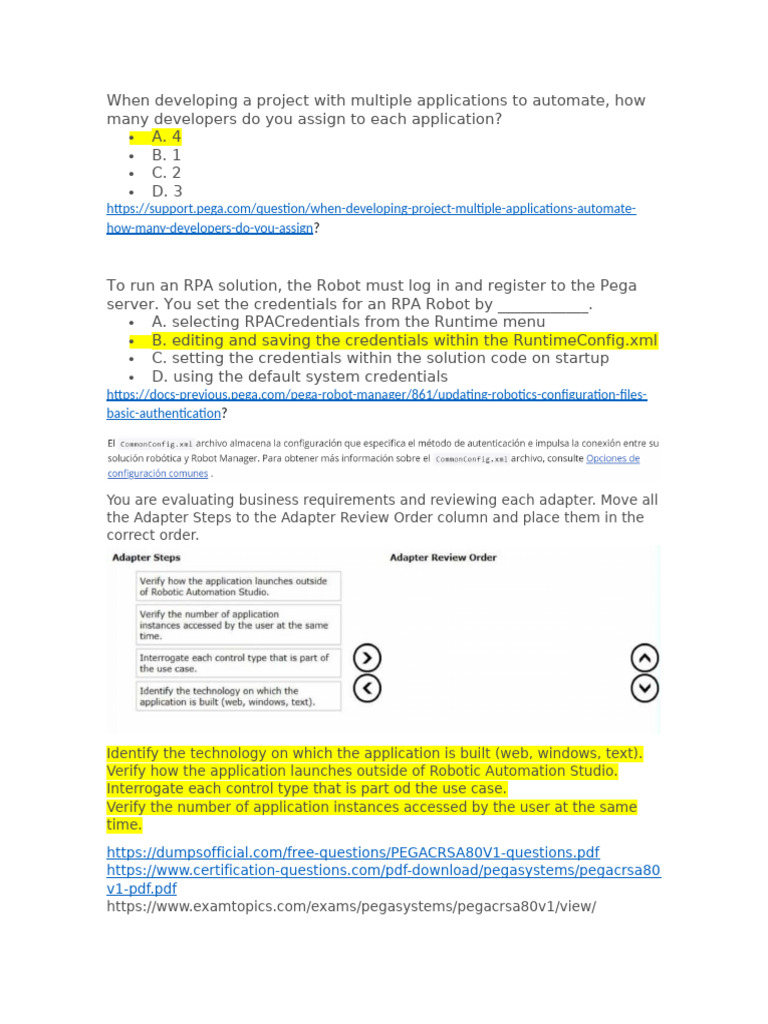 Pega Robotics Developer Guide | PDF | Computer Science | Software