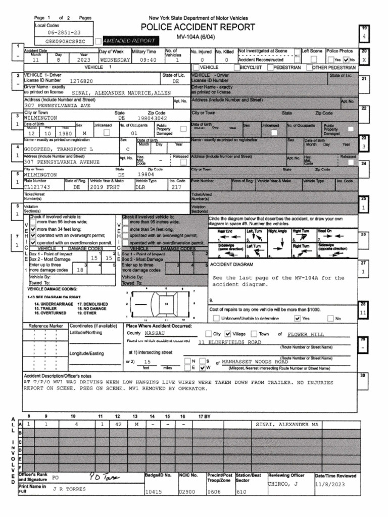 23-74459 Police RPT | PDF