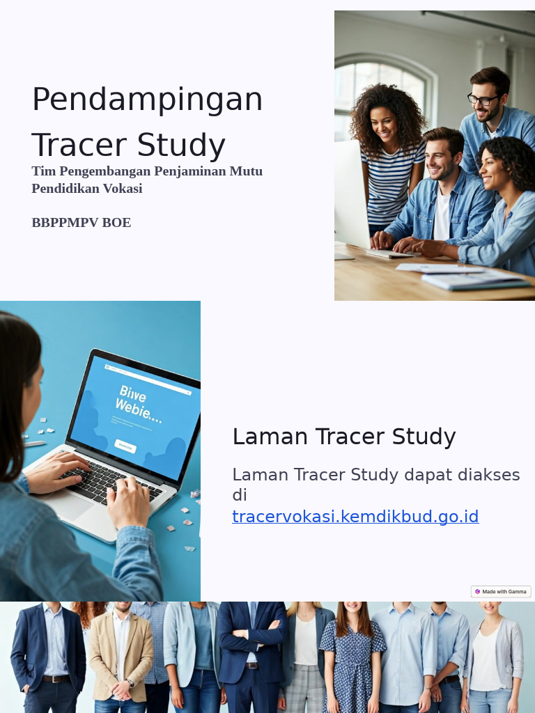 Pendampingan Tracer Study | PDF