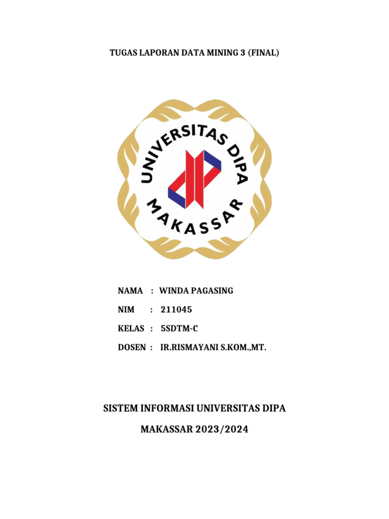 Tugas Laporan - 211045 WINDA PAGASING | PDF