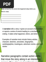 Narrative Composition Pdf Linguistics