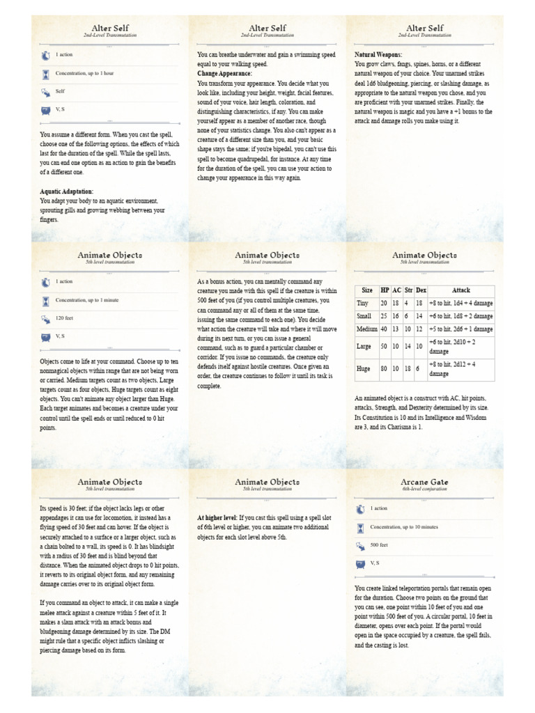 Sorcerer All Letter en | PDF | Wound
