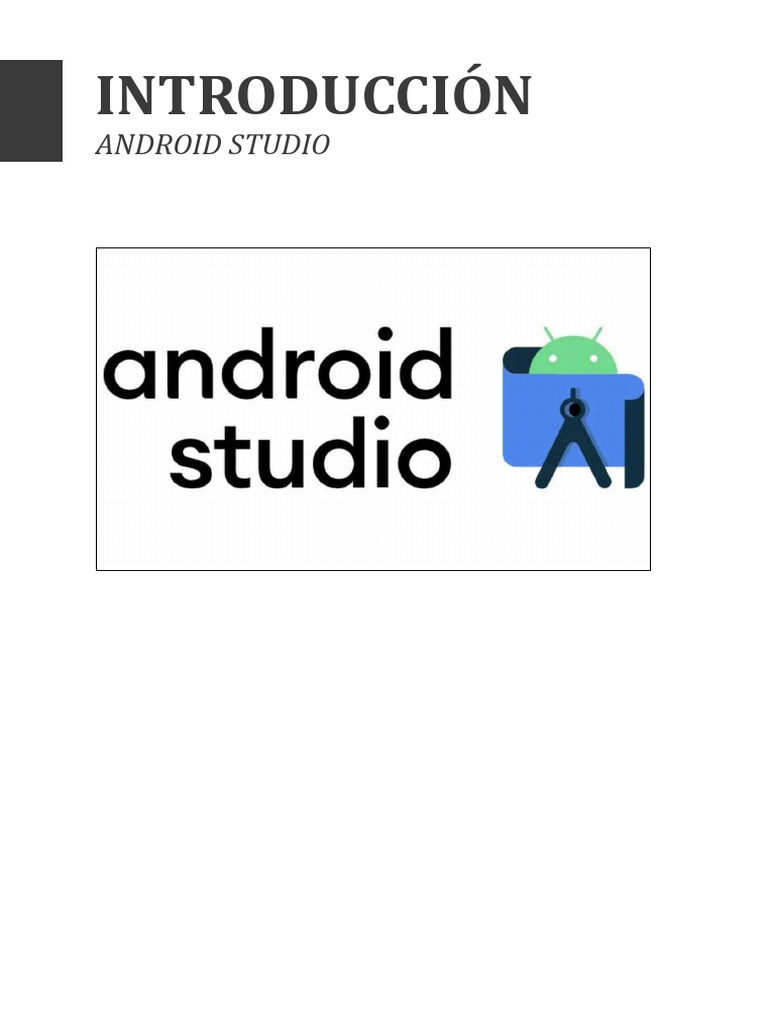 Guía Completa de Android Studio | PDF | Aplicación movil | Android (sistema operativo)