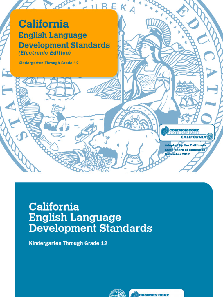 ELD Standards | PDF | Literacy | English As A Second Or Foreign Language