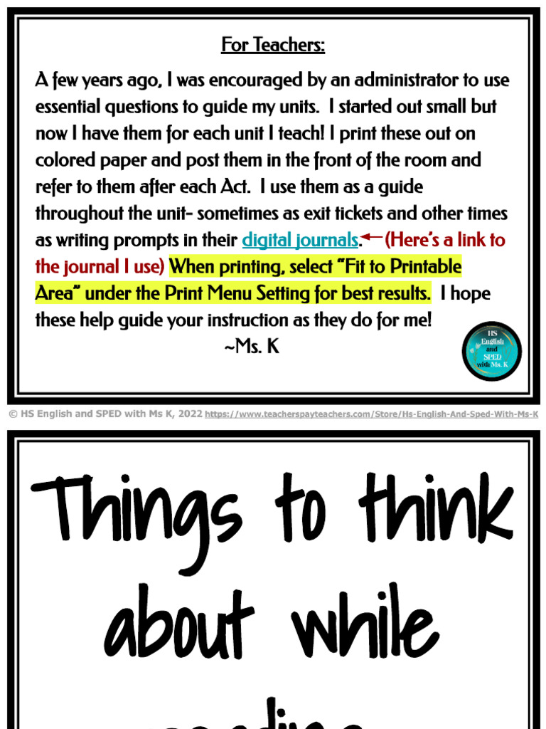 (Here's A Link To The Journal I Use) : Digital Journals | PDF | Self ...