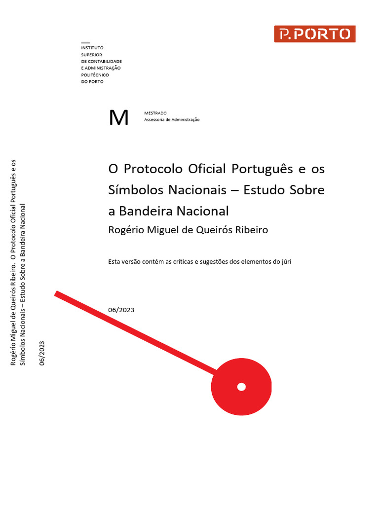 Rogério Ribeiro MAA 2023 | PDF | Diplomacia | Portugal