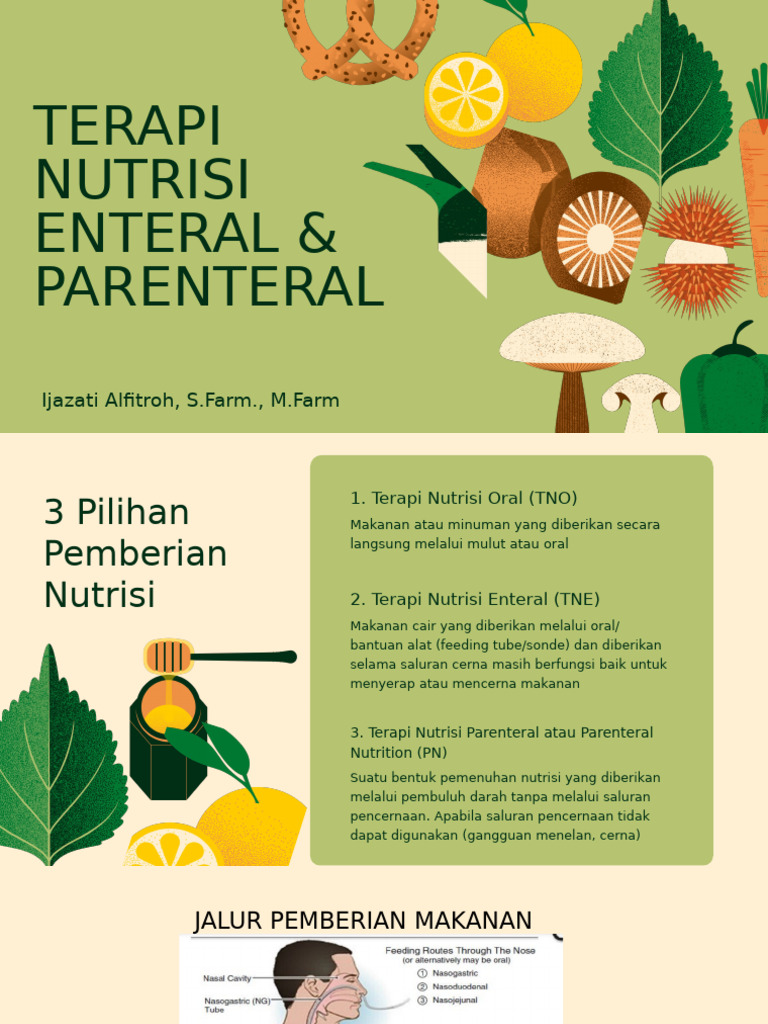 Terapi Nutrisi Parenteral | PDF