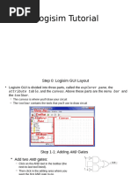 LAB 1 - : Introduction To Logisim: Quick Overview | PDF | Logic Gate ...