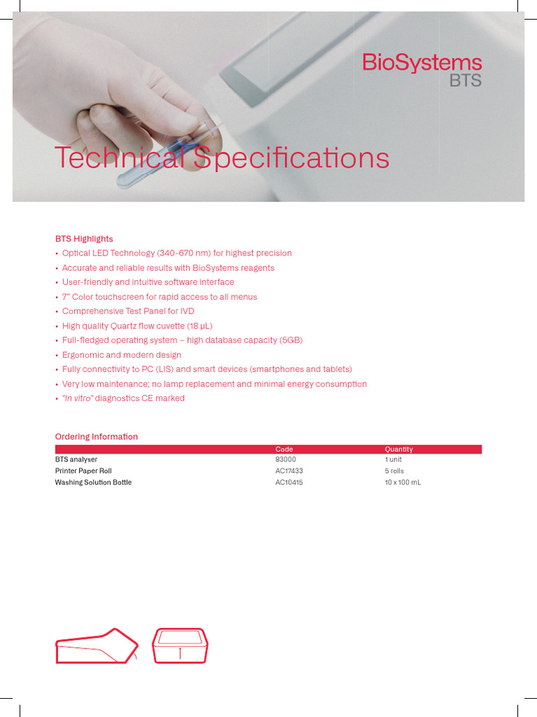 BTS TechnicalSpecifications | PDF | Touchscreen | Printer (Computing)
