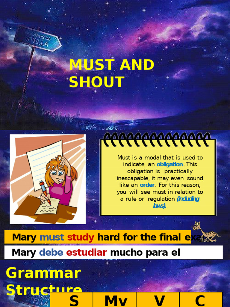 Must and Should | PDF | Verb | Language Families