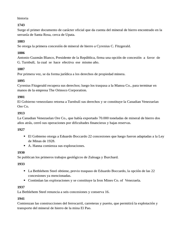 Reseña Historica Fmo | PDF