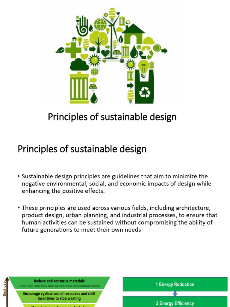 Principles of Sustainable Architecture | PDF | Sustainable Design ...