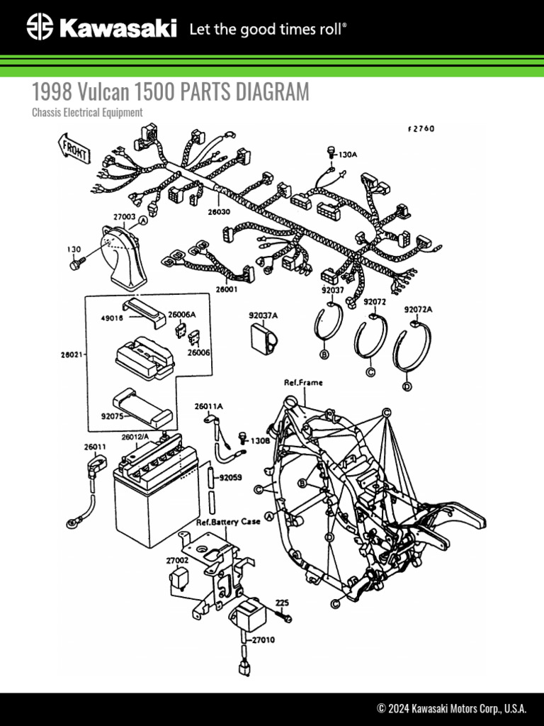 1998 Vulcan 1500 Chassis Electrical Equipment | PDF | Technology ...