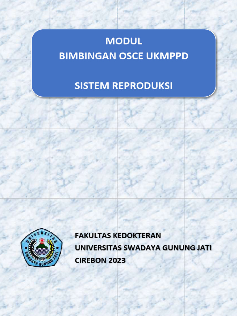 Modul Bimbingan Osce - Sistem Reproduksi 2023 | PDF