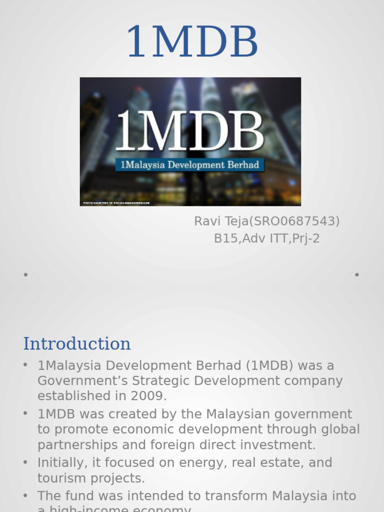 1mdb Scandal | PDF | Najib Razak | Malaysia