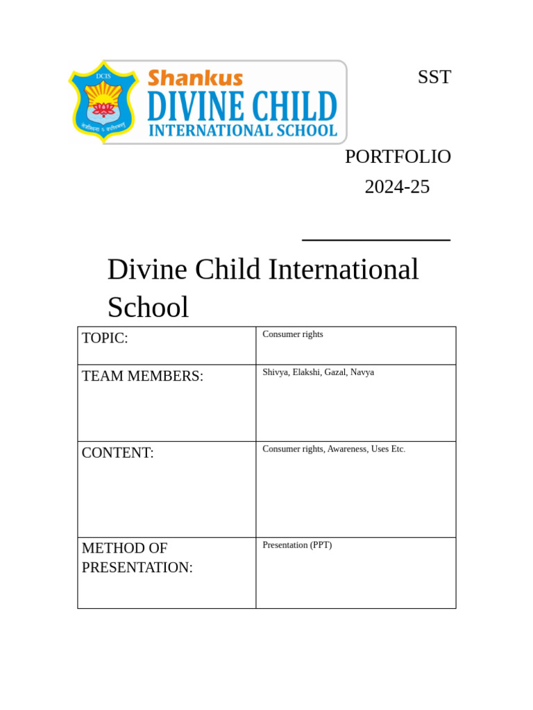 SST Portfolio Group Details | PDF