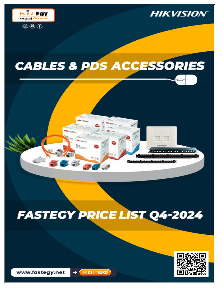 Cable&PDS Accessories Pricelist Q4-2024-1 | PDF | Electronics ...