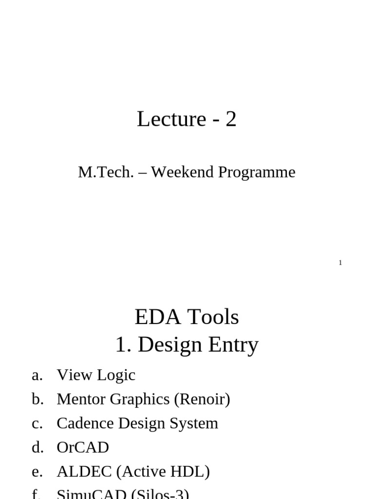 L6EDA Tool | PDF | Hardware Description Language | Field Programmable Gate Array