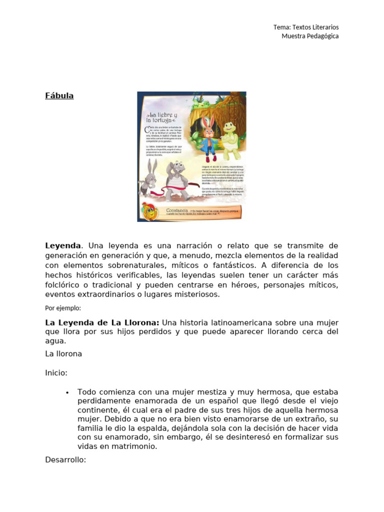 Qué Es Un Texto Literario | PDF