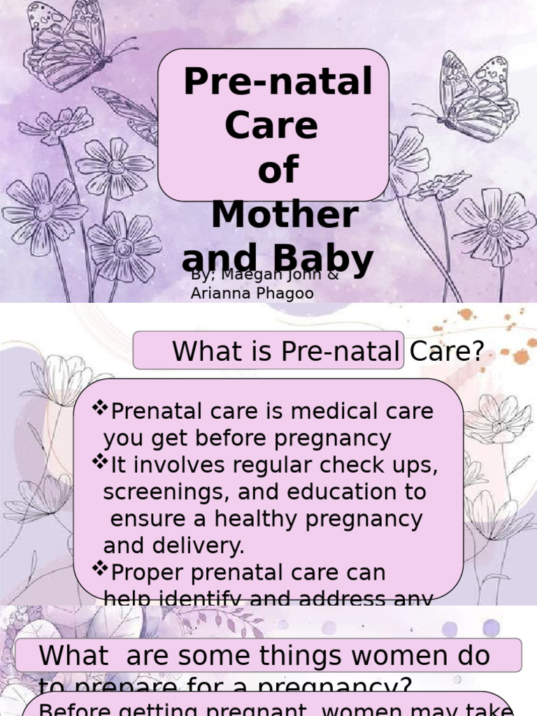 HSB Prenatal Care | PDF | Wellness