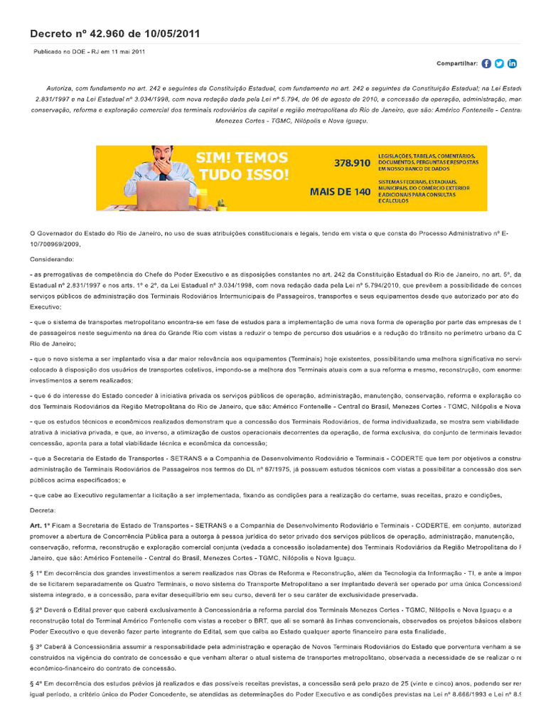 Decreto 42 | PDF