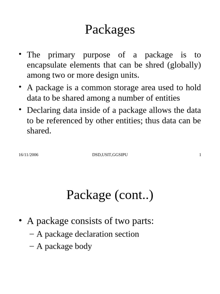 Subprograms and Packages | PDF | Parameter (Computer Programming) | Data Type