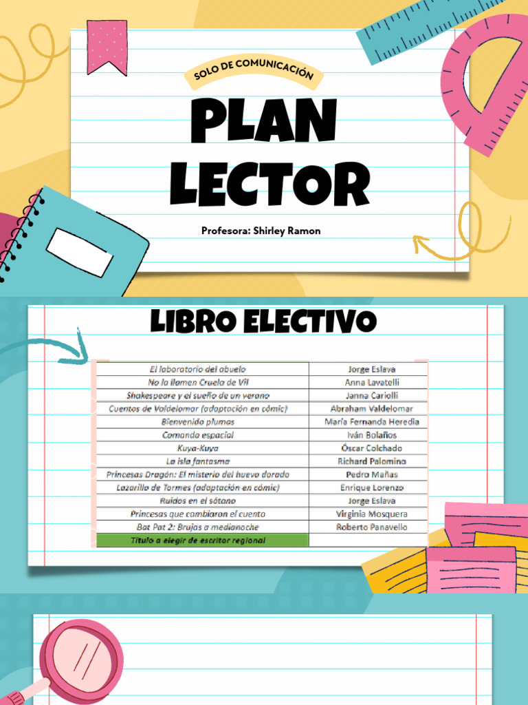 Mural Colaborativo De Lectura Escolar Pdf