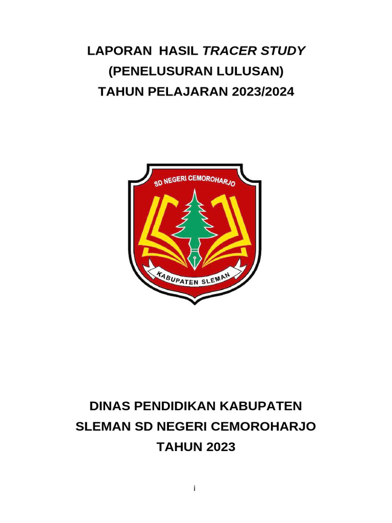 Tracer Study Lulusan SD Cemoroharjo 2023 | PDF | Kesehatan Holistik