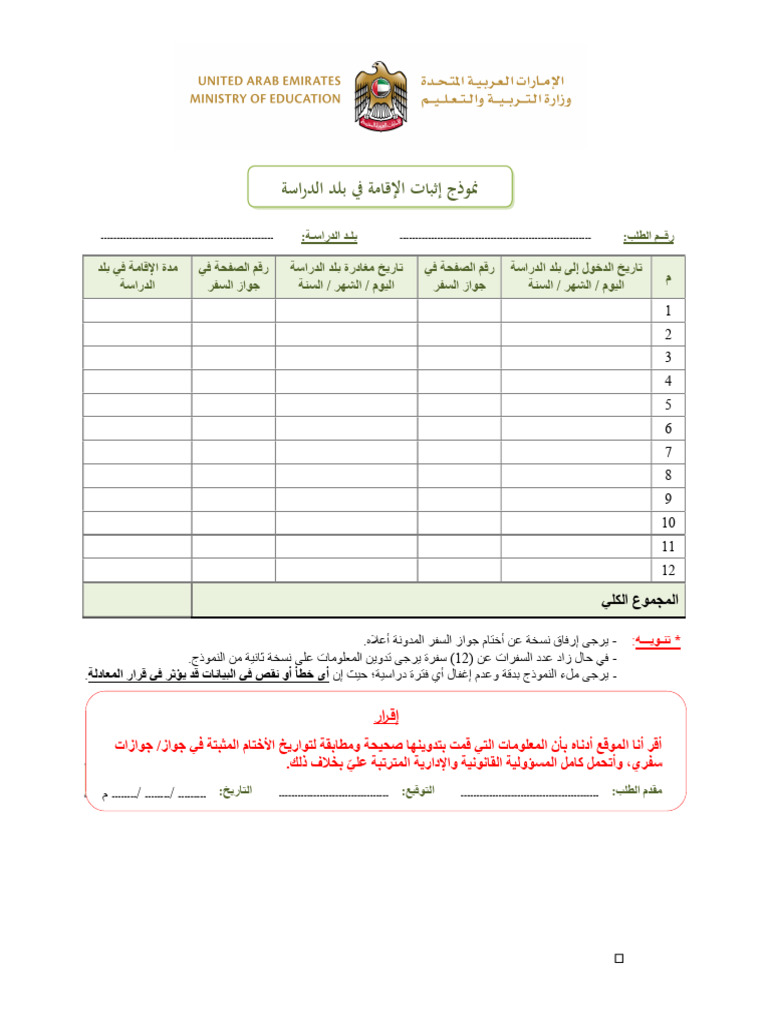 Exit Entry Report Ar | PDF