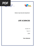 Life Science Grade 11 Term 3 Notes | PDF | Kidney | Urine