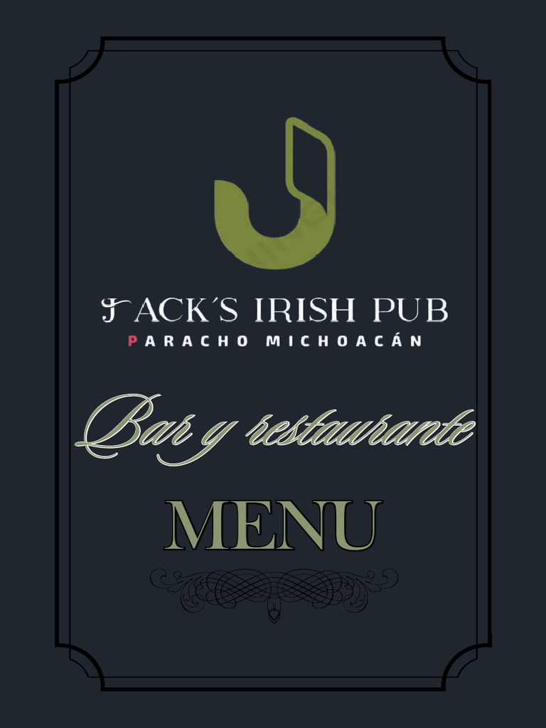 Menu Jacks Nuevo | PDF | Alimentos | Cocina