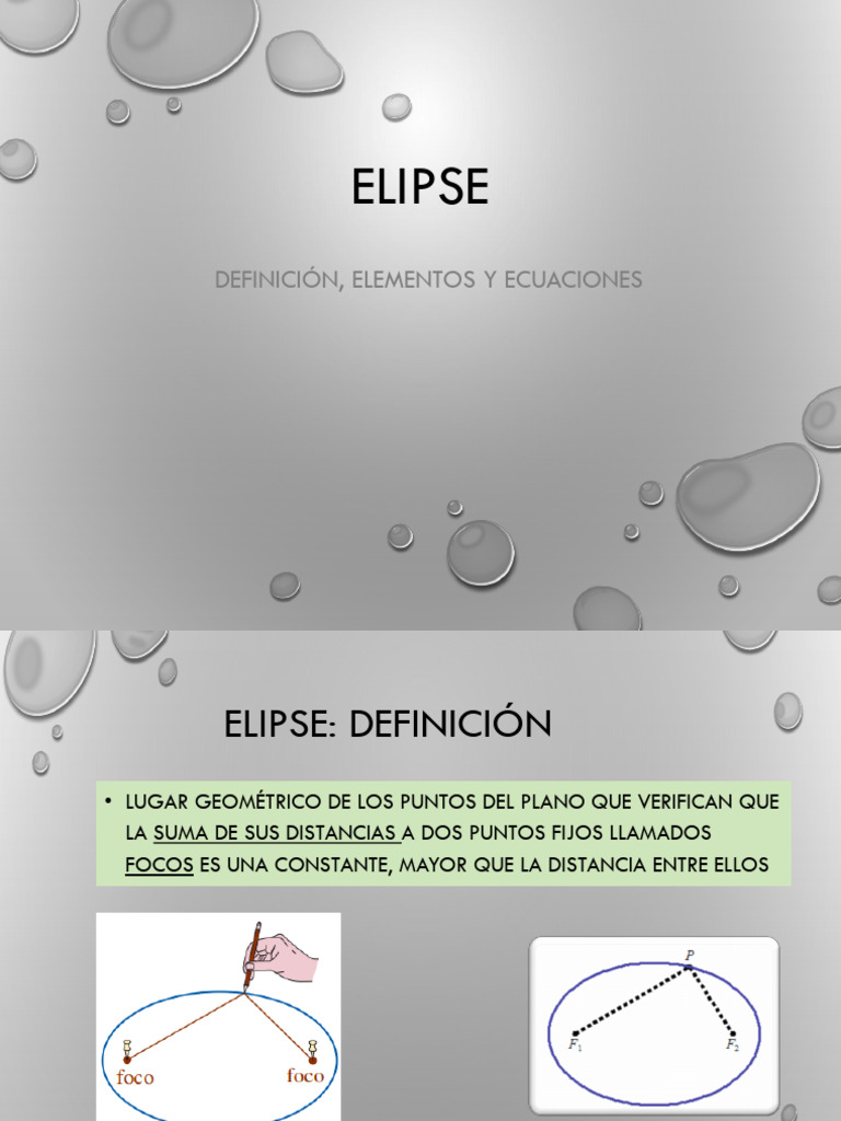 Elipse 2023 | PDF | Elipse | Matemática Elemental