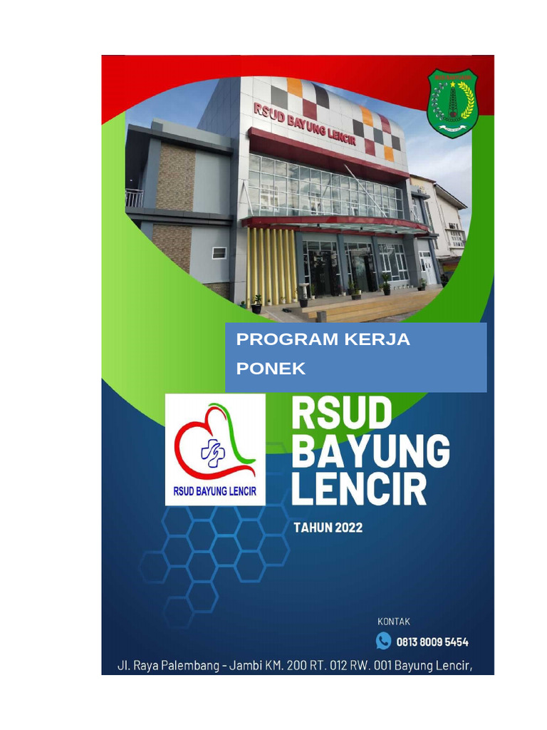 Program Kerja Ponek 2024 | PDF