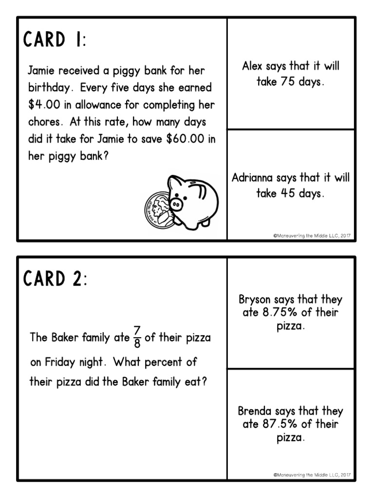 STAAR Day 5 Task Cards | PDF