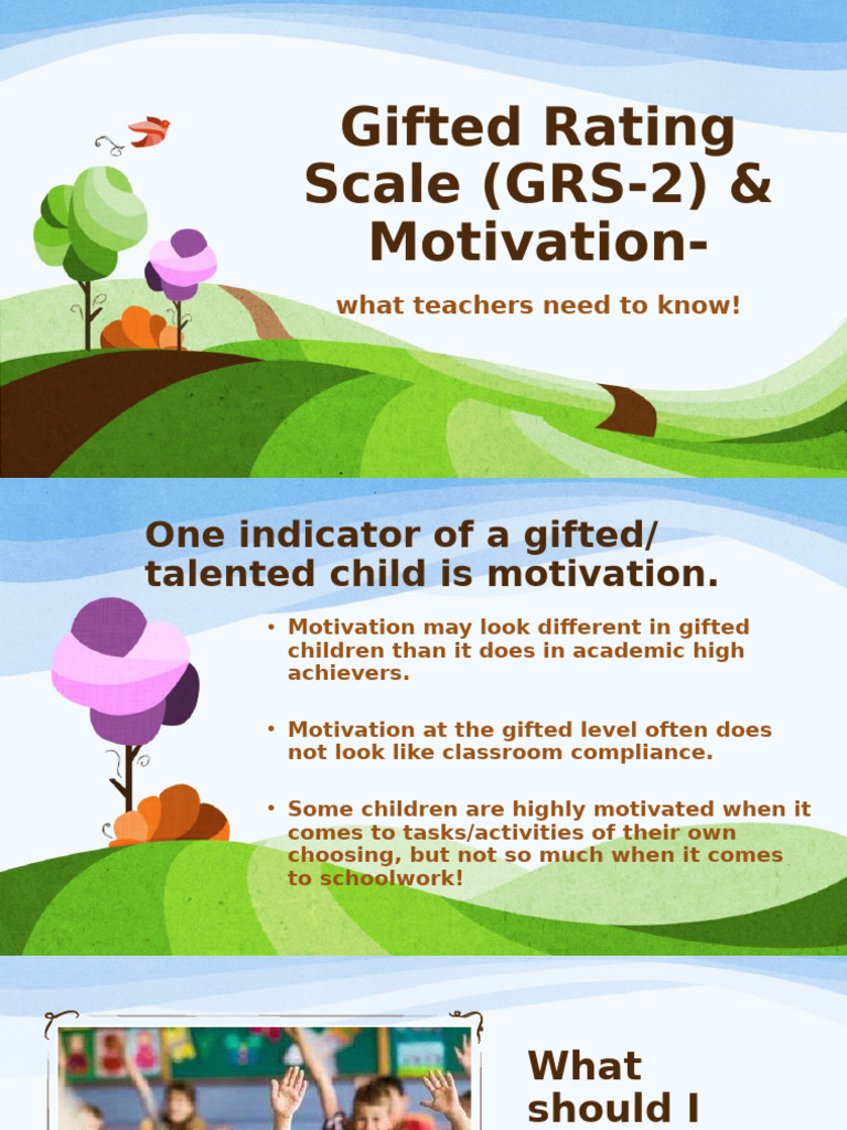 Understanding Gifted Student Motivation | PDF | Thought | Motivational