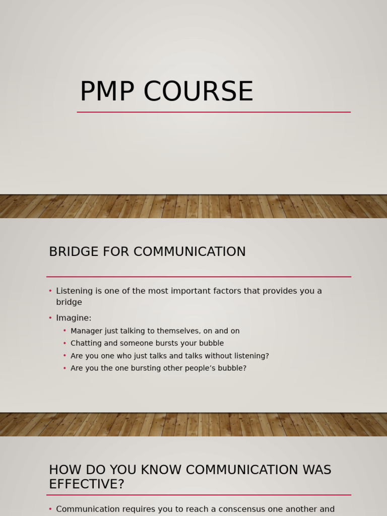 PMP Course | PDF