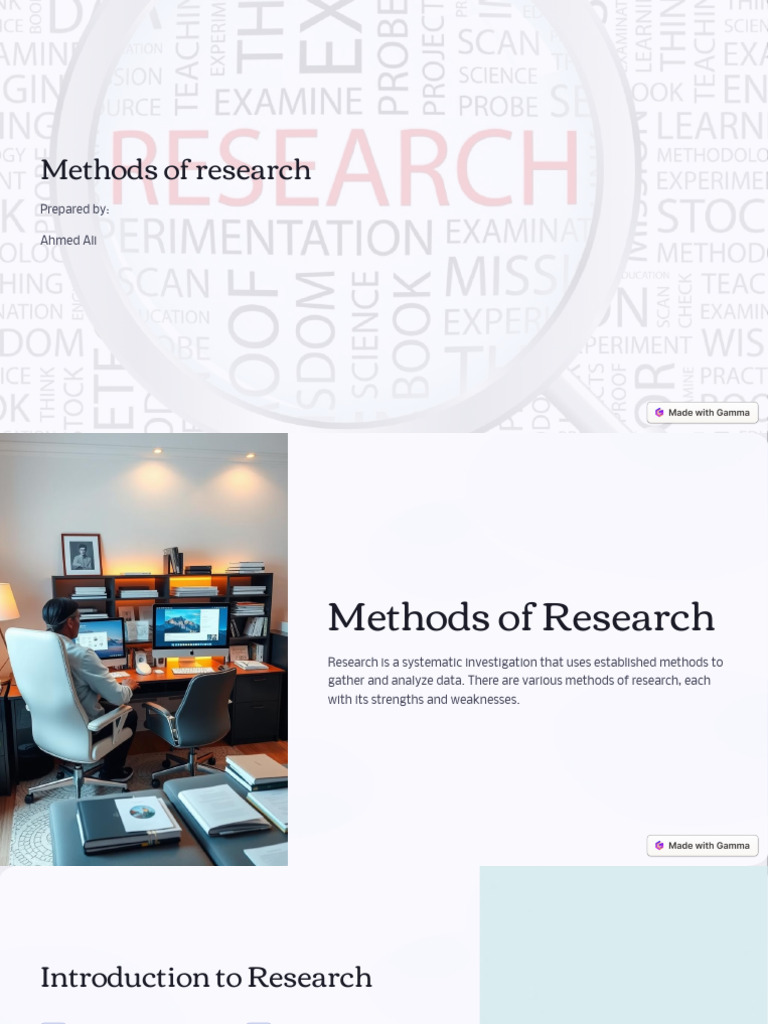 Methods-of-research (1) | PDF | Experiment | Quantitative Research