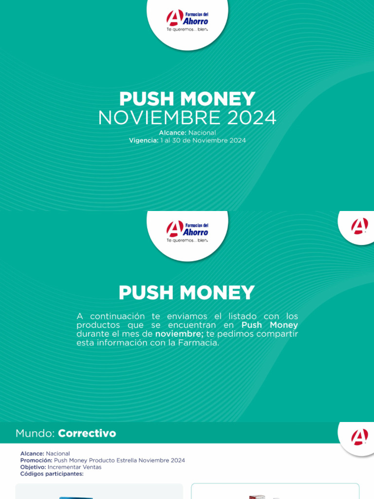 Push Money Noviembre 2024 | PDF