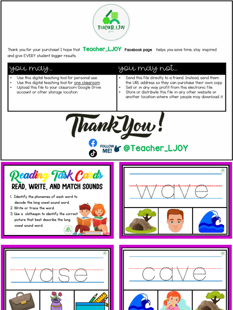 Reading Task Cards Set G | PDF | Foreign Language Studies | General Fiction