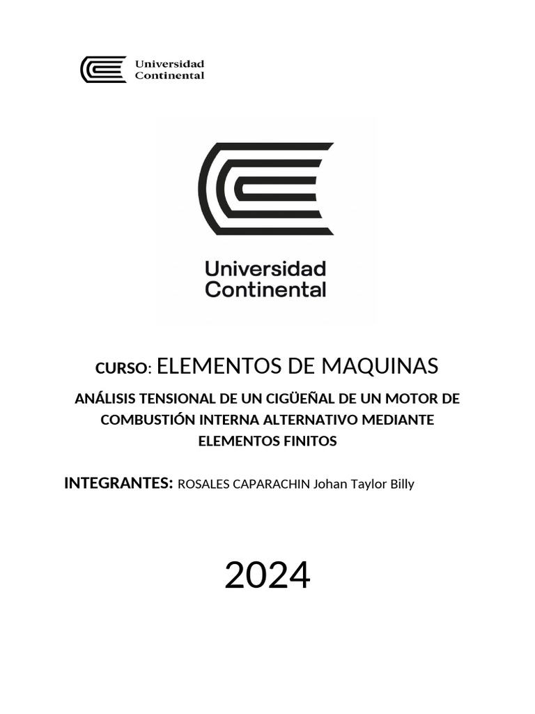 PROYECTO | PDF | Fatiga (material) | Rodamiento (Mecánico)