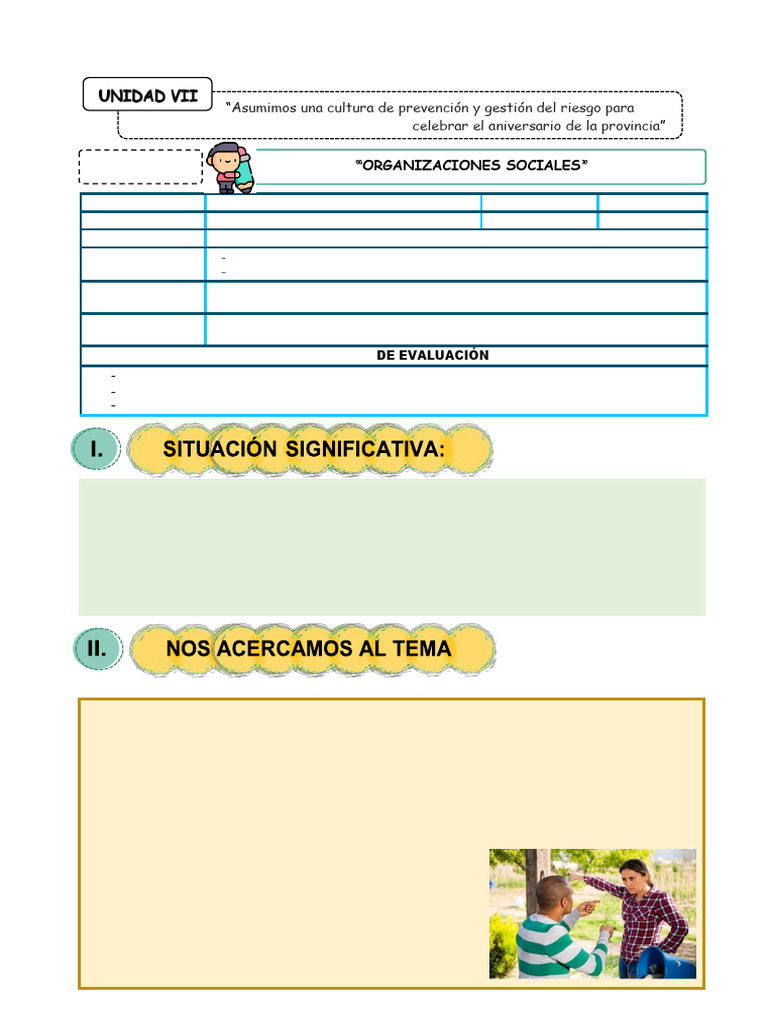 5° DPCC - Actv.01-Uni.7 2024 | PDF | Comunidad | Participación pública