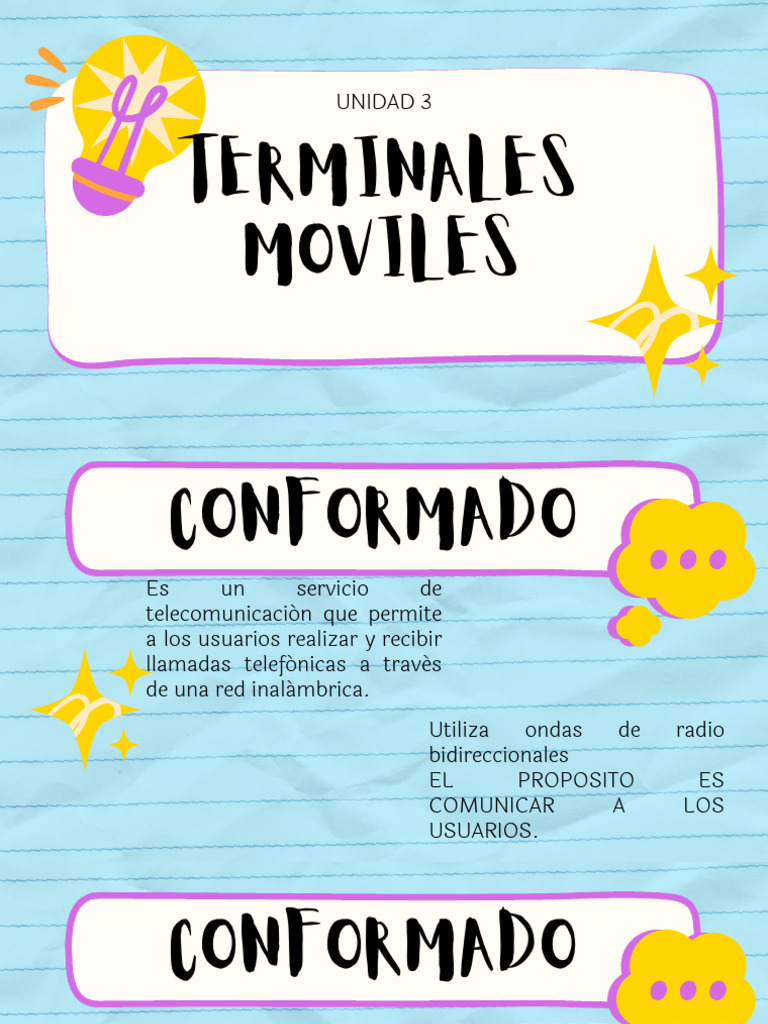 U3t2 Terminales Moviles | PDF | Red de computadoras | Teléfonos móviles