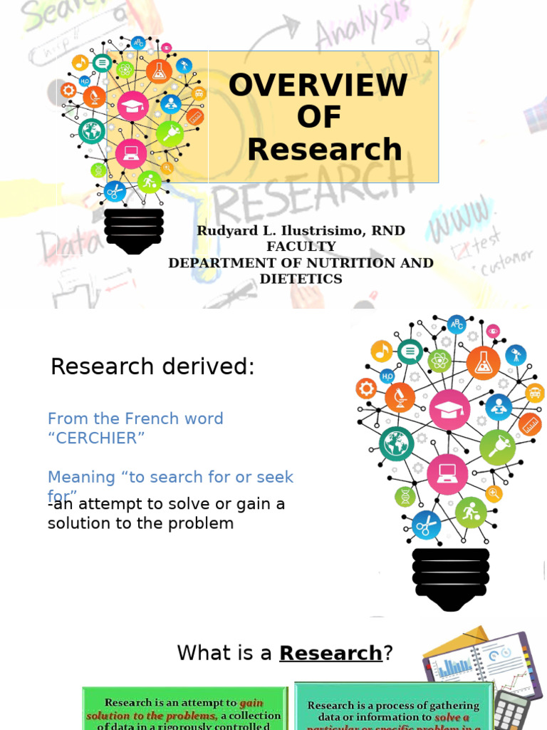 Introduction To Research101 | PDF | Methodology | Concept